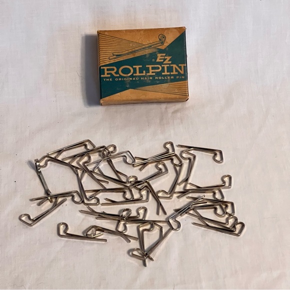 EZ | Hair | Vintage Ez Rolpin Original Hair With Box Roller Pin Curls ...